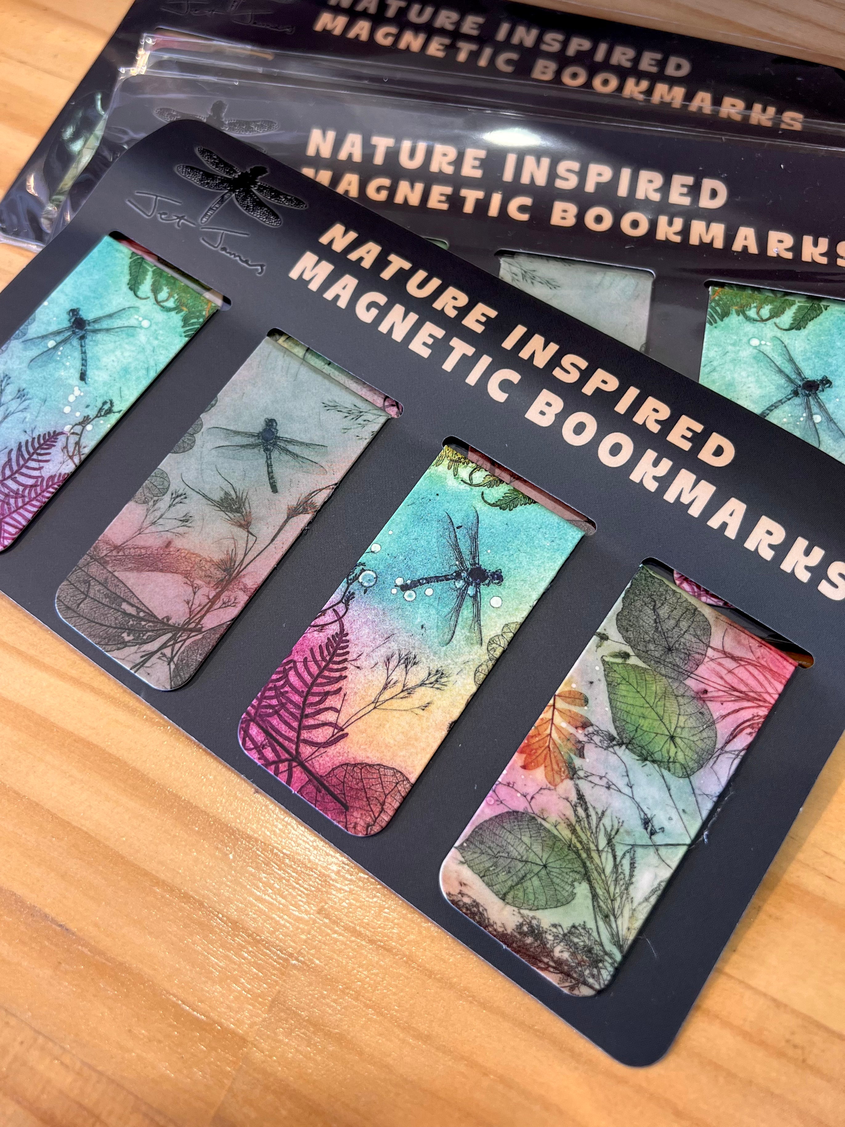 Magnetic Bookmarks – Nature Collection – Jet James Artist