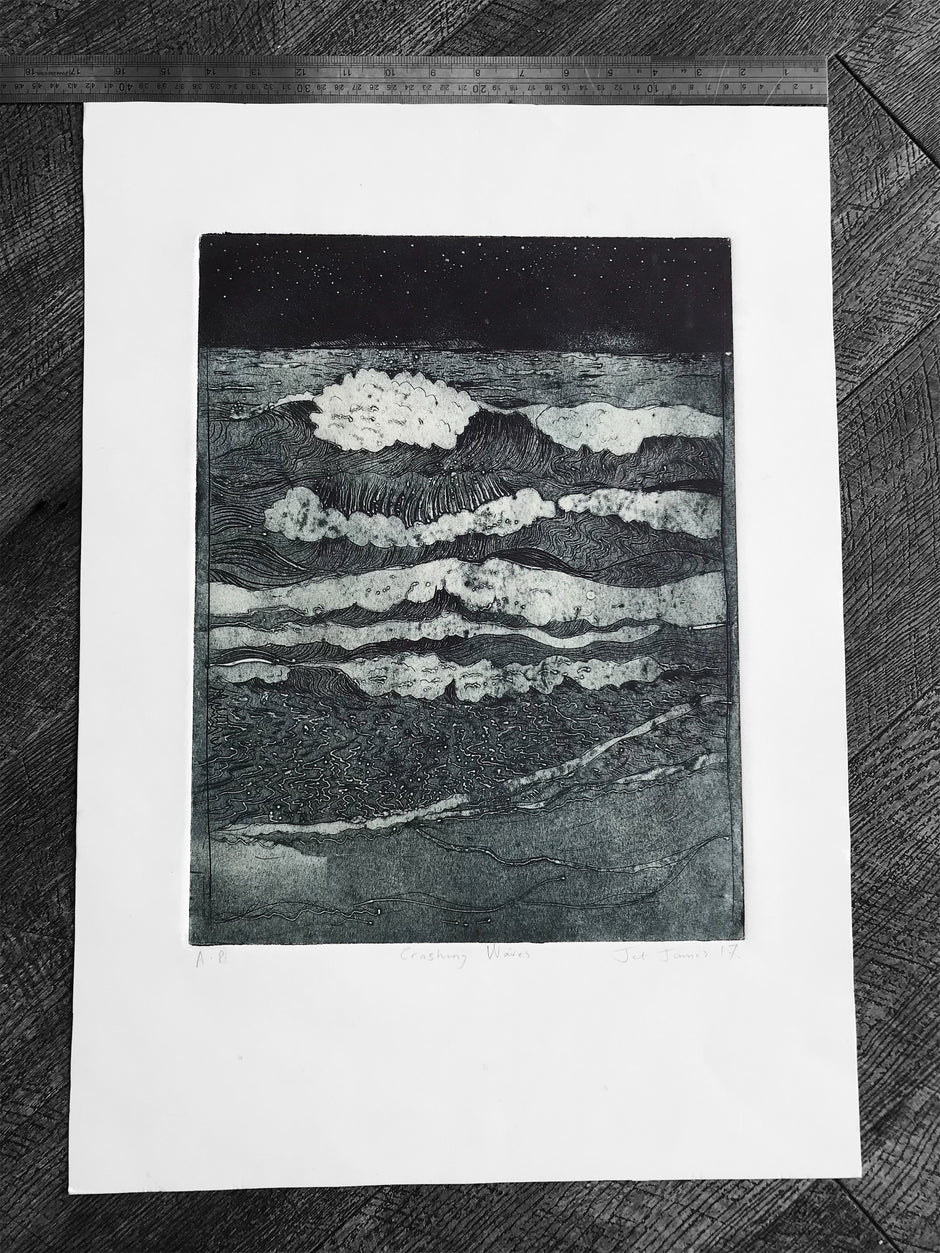 Etchings and Collagraphs – Page 3 – Jet James Artist