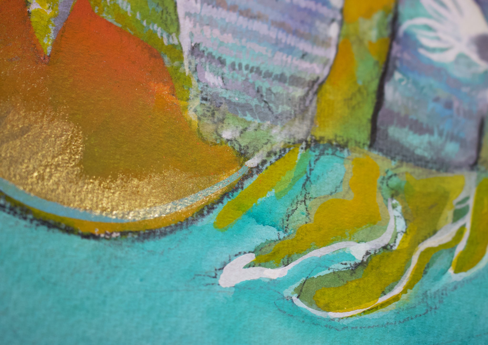 'Reef Fish' Original Artwork – Jet James Artist