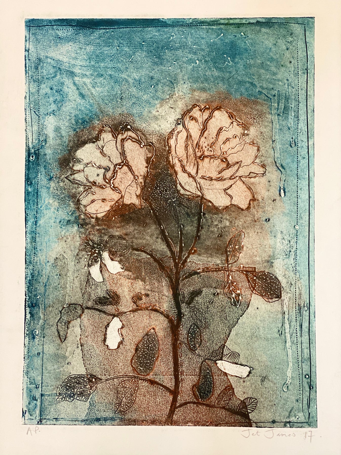 Nature Etching #3 – Jet James Artist